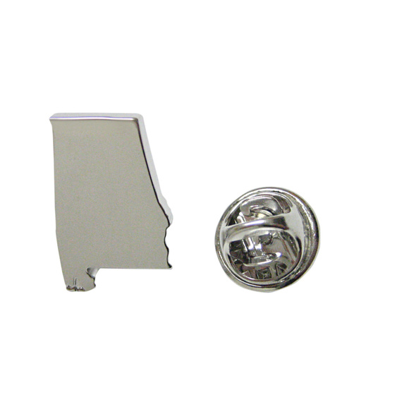 Kiola Designs | Accessories | Alabama State Map Shape Lapel Pin | Poshmark